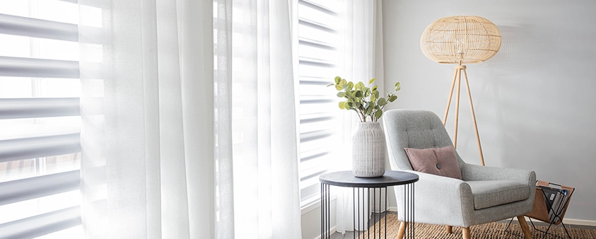 Cortinas de tela Soft Drapery - HunterDouglas®